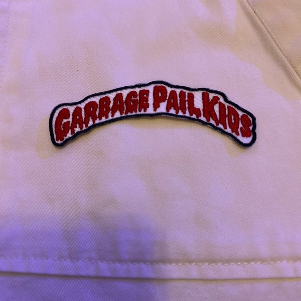 Garbage Pail Kids Patch in 2 Sizes Embroidered Iron on Patch Iron on ...