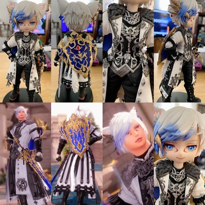 Extremely Complex Chibi Static Figure 6inch to Make Almost - Etsy