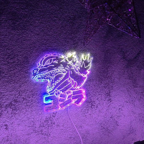 Power Rangers Chroma Shape Light Sign, Man Cave Night Light, Neon ...