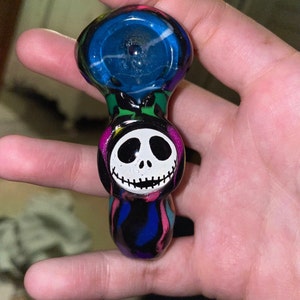 Custom Space Stitch Glass Smoking Pipe Girly Pipes Unique - Etsy