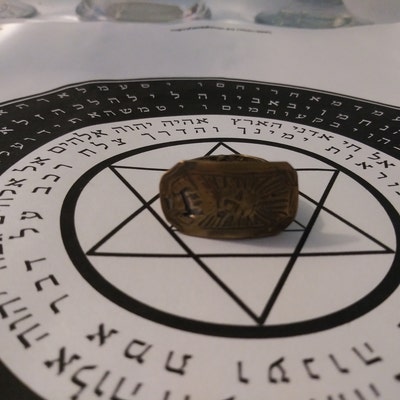 Sitri Metal Cast Ars Goetia Demon/ Daemon Seal 2 or - Etsy Canada