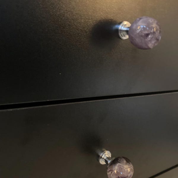 Use Your Special Stones for Custom Cabinet Knobs - Etsy