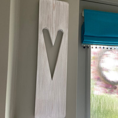 Wall Art Heart, Decorative Wall Panel, Heart Wall Hanging, Wall Art ...