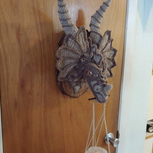 Guardian Dragon Crochet Wall Hanging Pattern Only - Etsy