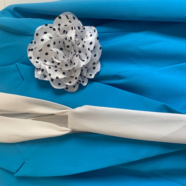 Magnetic Hold Feather Flower Pin,feather Flower Brooch 6-7 Large Black ...