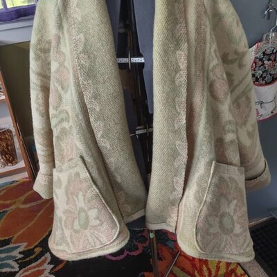 Blanket Coat PATTERN Digital Pdf Video Tutorial, Suitable for Beginners ...