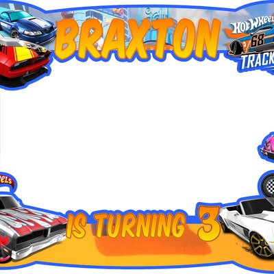 Pocoyo Photo Booth Frame Pocoyo Birthday Party Pocoyo - Etsy