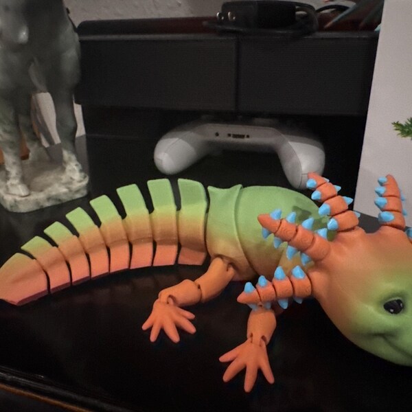 3D Printed Flexi Ball Python Snake - Etsy