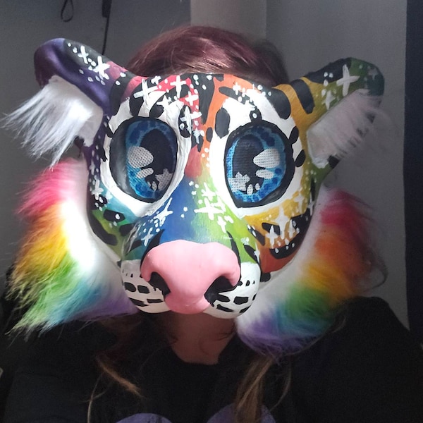 Paper Wolf Therian/furry Mask Pattern and Guide - Etsy