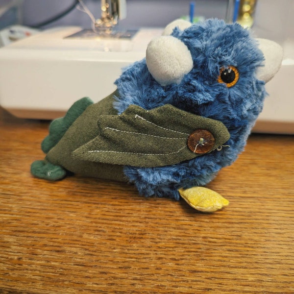 Cockatrice Chick Plushie Pattern PDF - Cute Stuffed Animal Bird Sewing ...