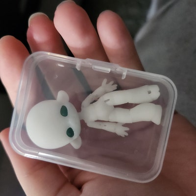 Mouse Bjd Doll 1/8 Resin Ball Jointed Handmade Art Doll Collection Ooak ...