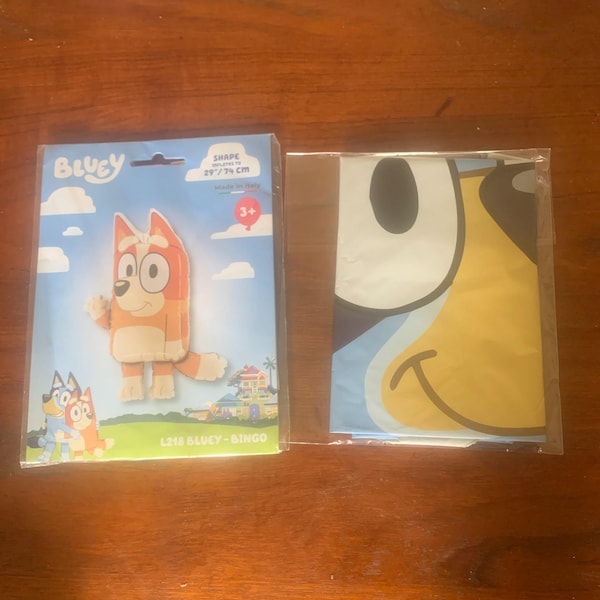 Personalized Bluey Vinyl Decal Bluey Birthday Party Adhesive Vinyl ...