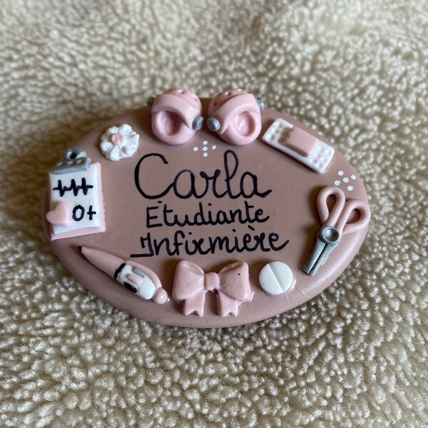 Badge infirmière - Etsy France