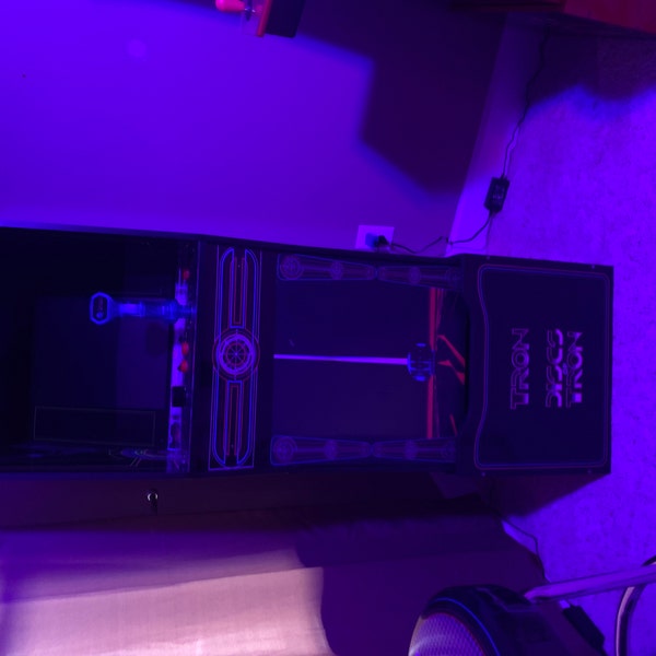 Arcade1up Tron Arcade Cabinet Kickplate Graphic Decal Sticker - Etsy