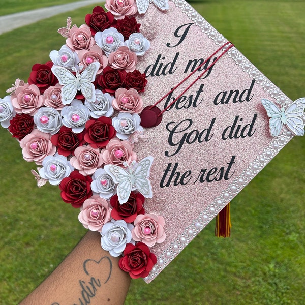 Graduation Cap Topper / Graduation Cap / Grads Cap / Class of 2022 ...