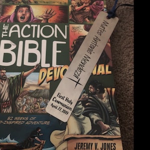 First Communion Bookmark Gift First Holy Communion Bookmark ...
