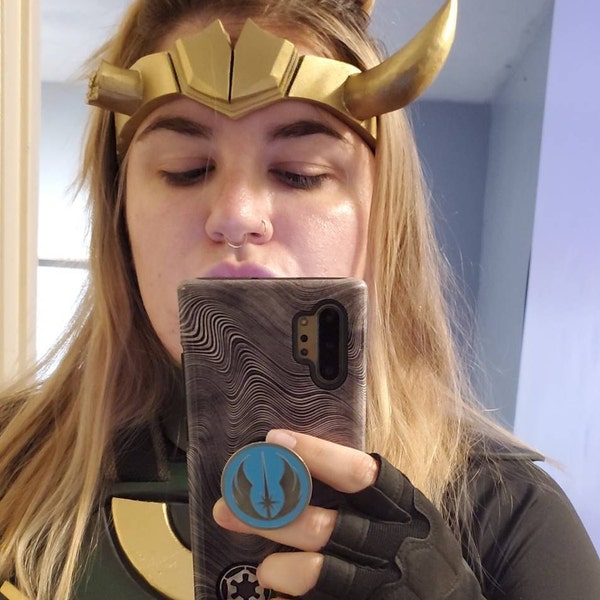 Enchantress Tiara - Lady Loki Costume MCU - Sylvie Lushton Amora ...