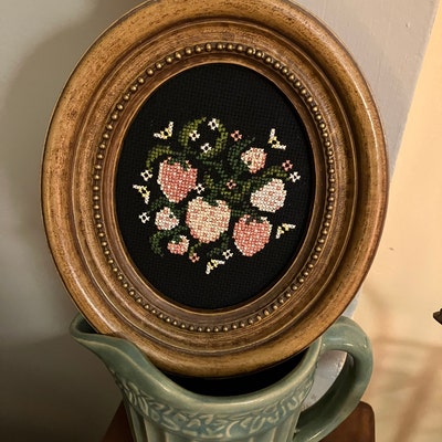 Strawberries Cross Stitch Pattern / Digital Download / Embroidery ...