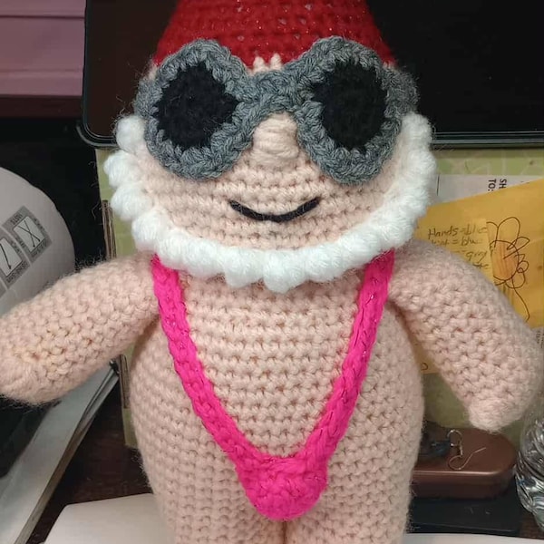 Crochet Pattern: Mankini Gnome - Etsy