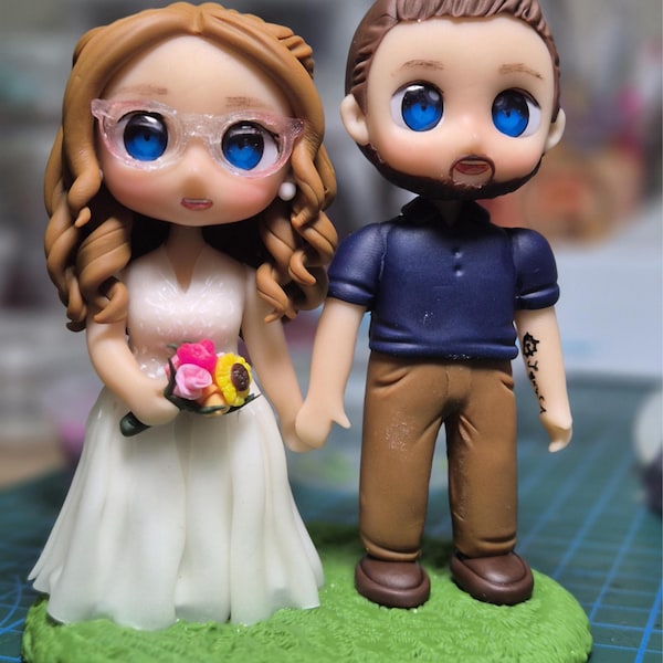 Handmade Luce Catholic Mascot and Friends Fe, Xin, and Sky Clay ...