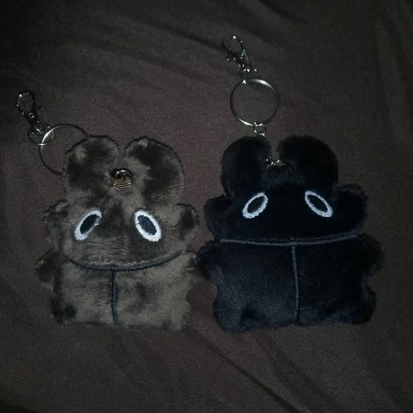 Cute Chibi Snake Plush Keychain Charm - Etsy