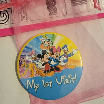 Minnie and Mickey Mouse Just Graduated Celebration Button Graduation ...