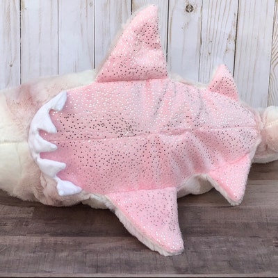 MINKY Sparkle Cuddle® Glitter in Blush Pink With Silver Shimmer Plush ...