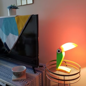3D Printed Toucan Lamp - Etsy