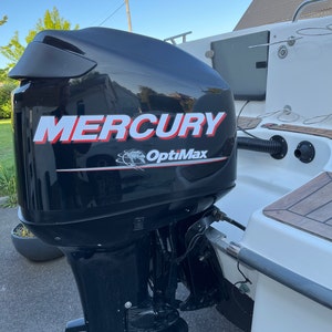 Mercury 115 Hp Four Stroke Outboard Engine Decals Sticker Set ...