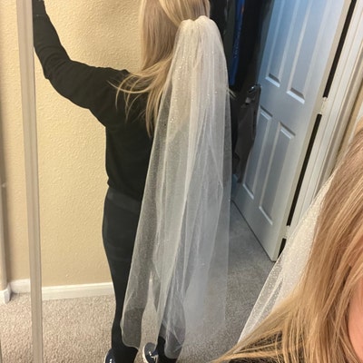 Veil Beaded Edge, Etsy Wedding Veils, Beaded Trim Veil, Beaded Bridal ...