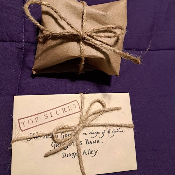 Philosopher's Stone Replica Prop With Envelope - Etsy