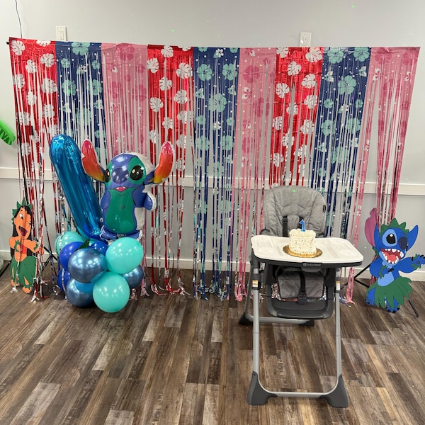 DIY Large Stitch Balloon Sculpture, Stitch Balloon Stack, Stitch ...