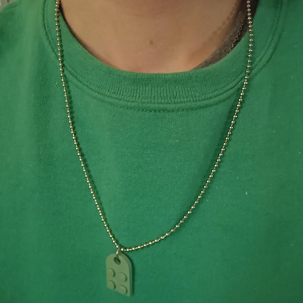 Heart Necklace Set, Made With Authentic LEGO® Bricks, Matching ...
