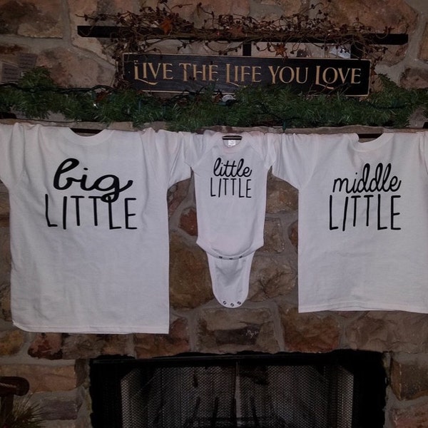 Big Little, Middle Little, Little Litle SVG, DXF, EPS, Png Files for ...