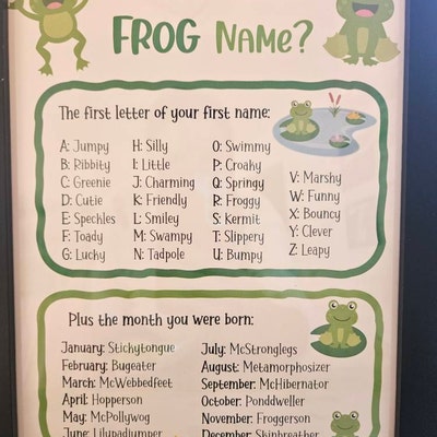 Frog Would You Rather, Printable Frog Game, Frog This or That Game for ...