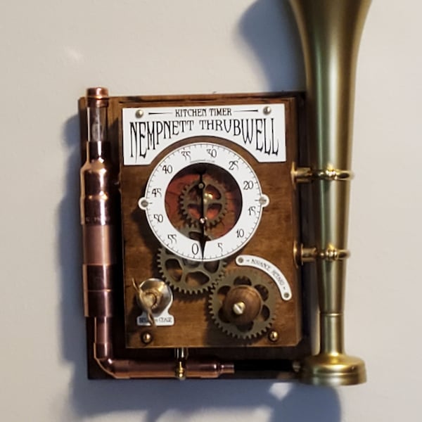 The Nempnett Thrubwell Steampunk Kitchen Timer Kit - Etsy