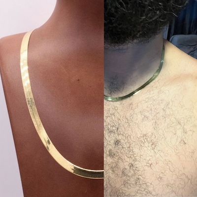 20 Mens Railroad Chain Necklace Real Solid 14K Yellow Gold Fancy Lock ...