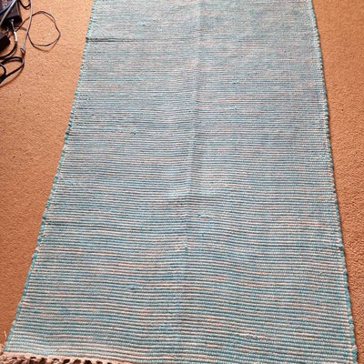 Denim Jean Blue Tight Weave Quality Rag Rug Small Medium Large Extra ...