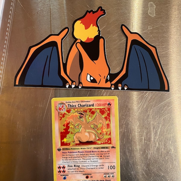 Custom-made Thicc Pikachu Card - Etsy