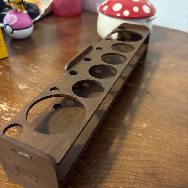 Wall Mounted Tube Type Paint Storage Rack - 20/21ml Tubes or 37ml Tubes ...