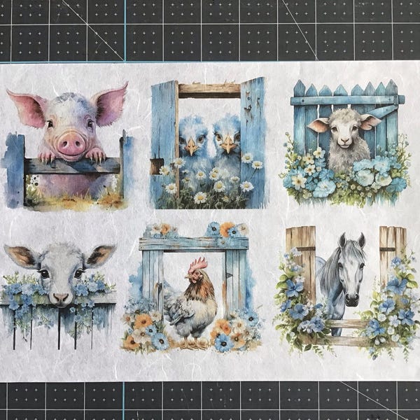 Dragonfly Rice Paper for Decoupage, Card Making, Scrapbooking, Journals ...