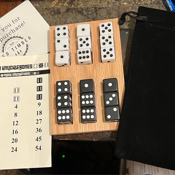 Knuckle Bones Game Set - Etsy