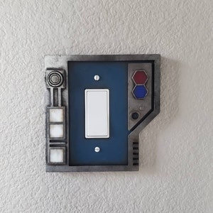 Star Wars Inspired Outlet/switch Plates: Lasercut Single Gang - Etsy
