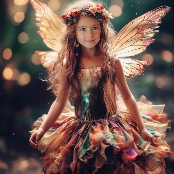 Custom Fairy Portrait From Photo Custom Princess Portrait Princess ...