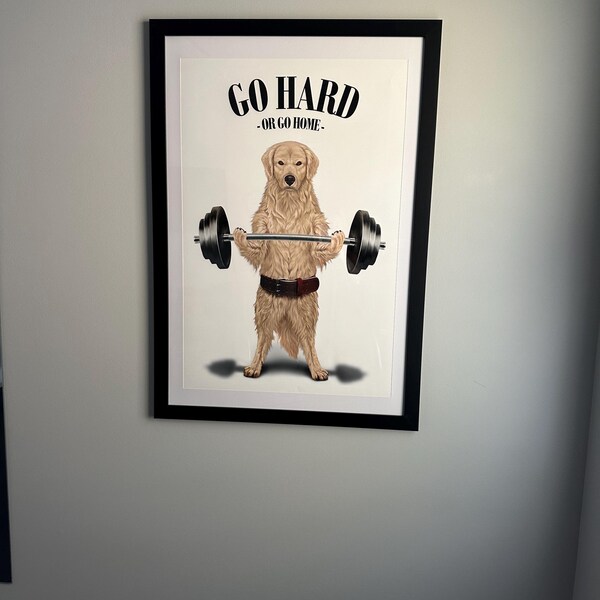 Bison Buffalo Bull as Boxing Champion Boxer MMA - Poster Print, Wall ...