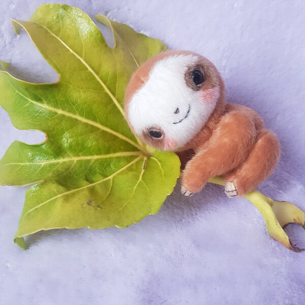Sloth Sewing KIT, Sloth Pattern, Stuffed Toy Sloth, Softie Sloth ...