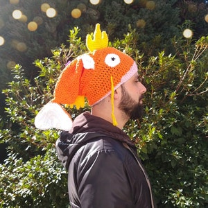 CROCHET PATTERN: Magikarp Slouchy Hat - Etsy
