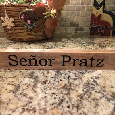 Personalized Desktop Name Sign, Teacher Gift, Reward Signs, Office ...