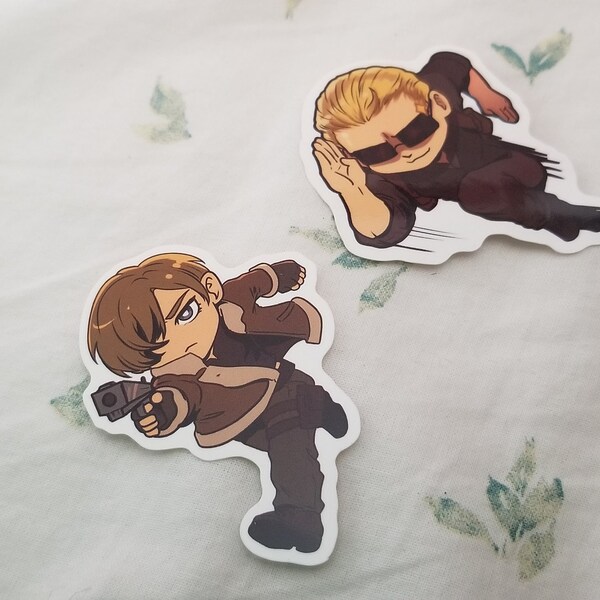 BIOHAZARD 4 FANMADE Mini Sticker Pack! バイオハザード 4 ・ミニーステッカーパック - Etsy