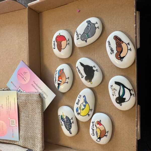 Bird Species Pebbles . British Birds. Garden . Uk Birdwatching Weekend ...